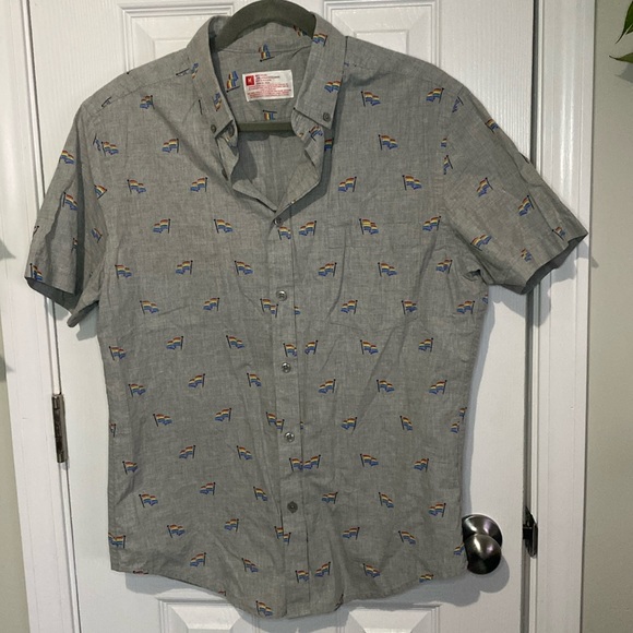 Target | Shirts | Target Lgbtq Gay Pride Rainbow Flag Buttondown Shirt ...